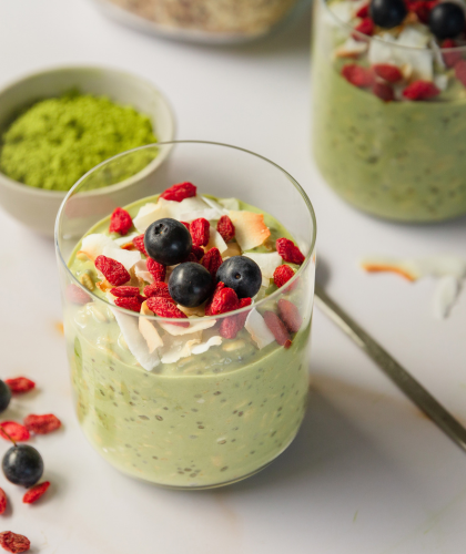 matcha overnight oats – Ceres Organics
