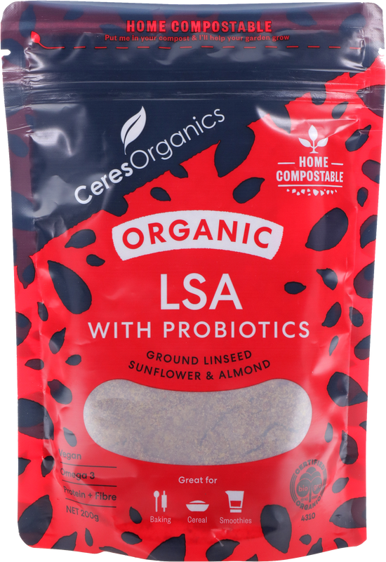 Organic LSA with Probiotic - 200g – Ceres Organics