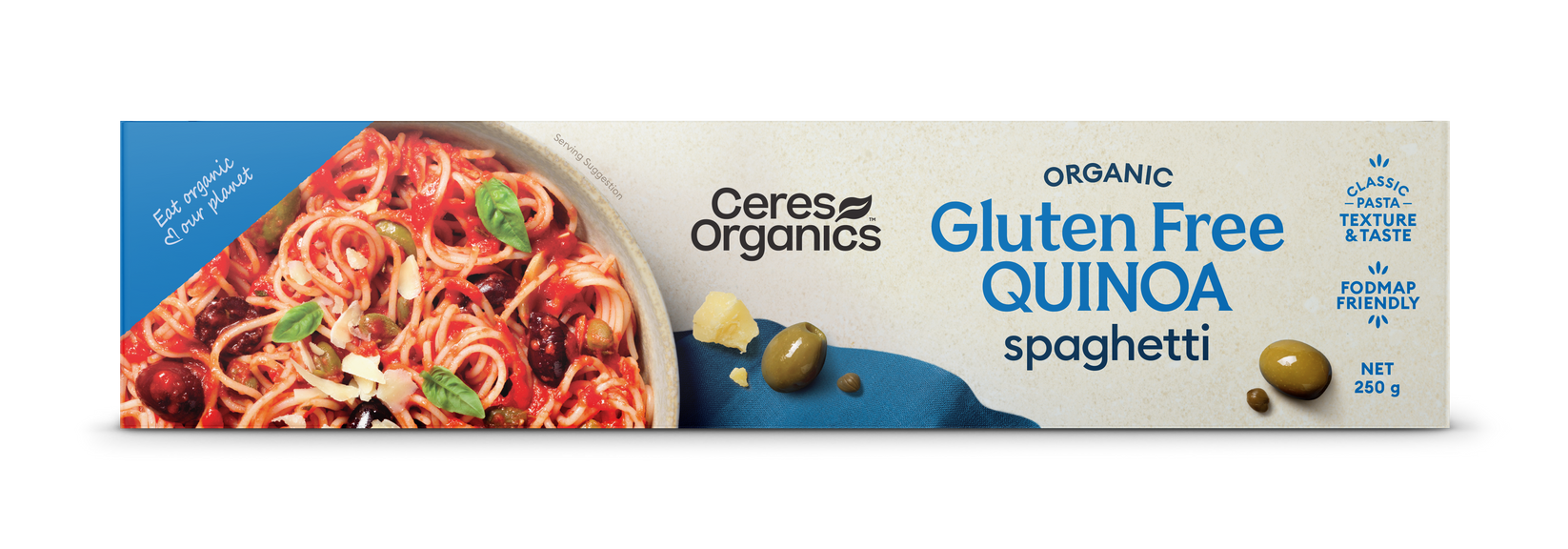 Organic Quinoa Spaghetti - 250g – Ceres Organics