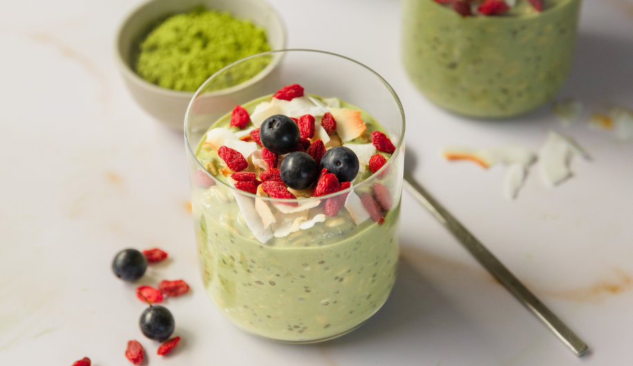 matcha overnight oats – Ceres Organics